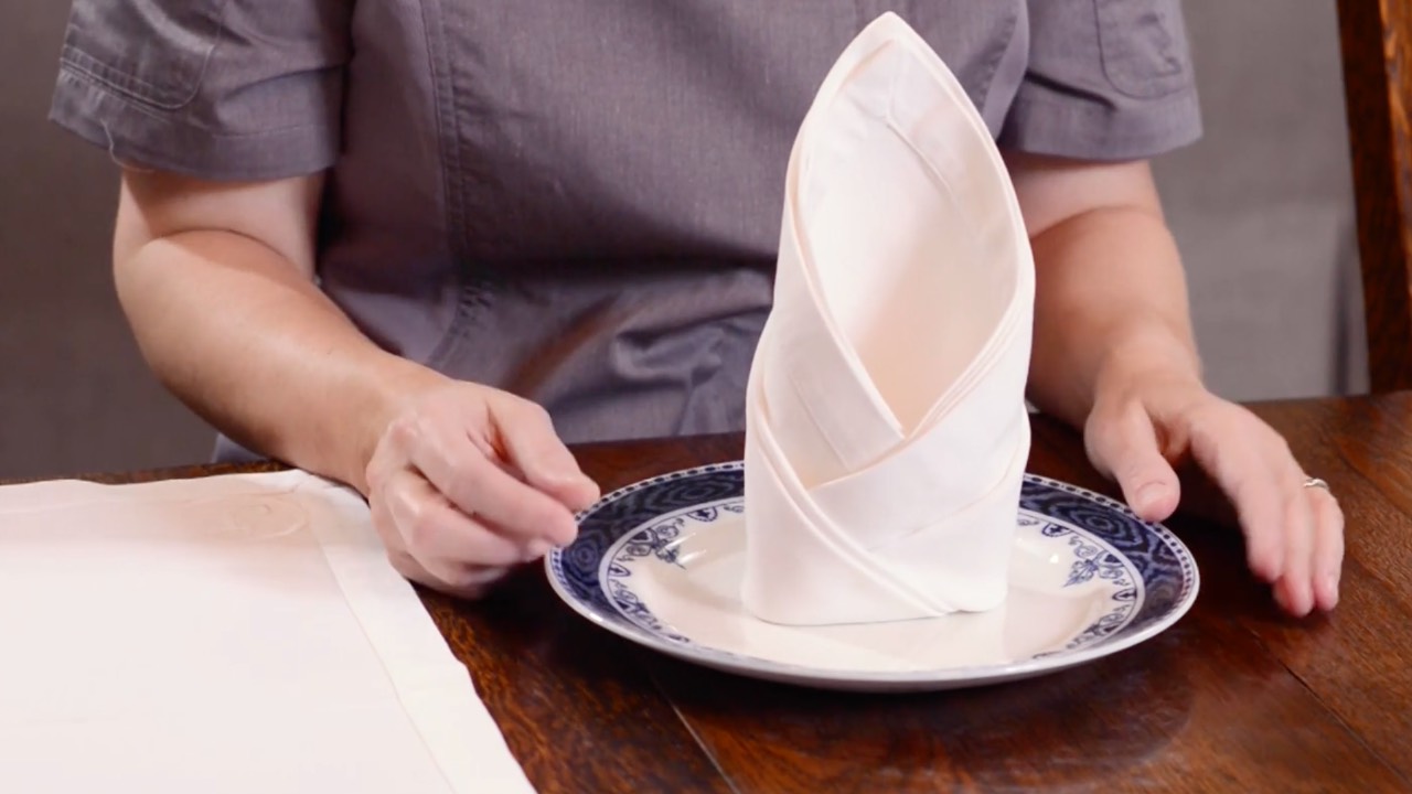 Napkin Folding Classroom Competition for FACS and Culinary