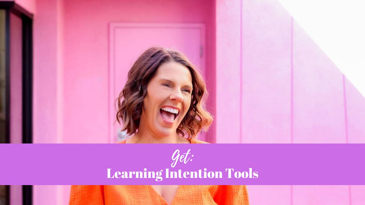 Formative assessment learning intention tools