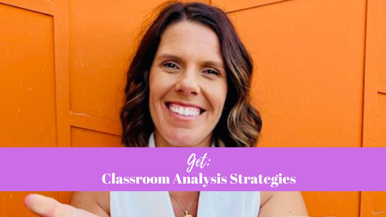 Classroom Analysis Strategies