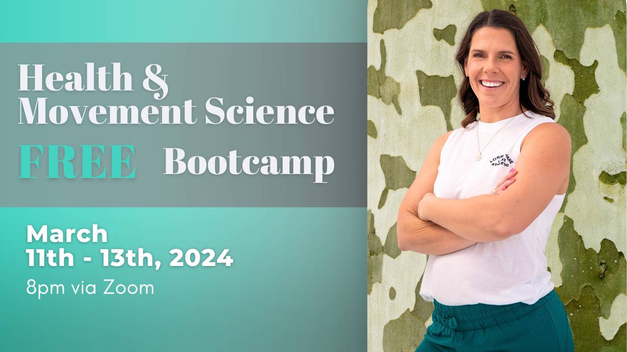 Health & Movement Science Boot Camp