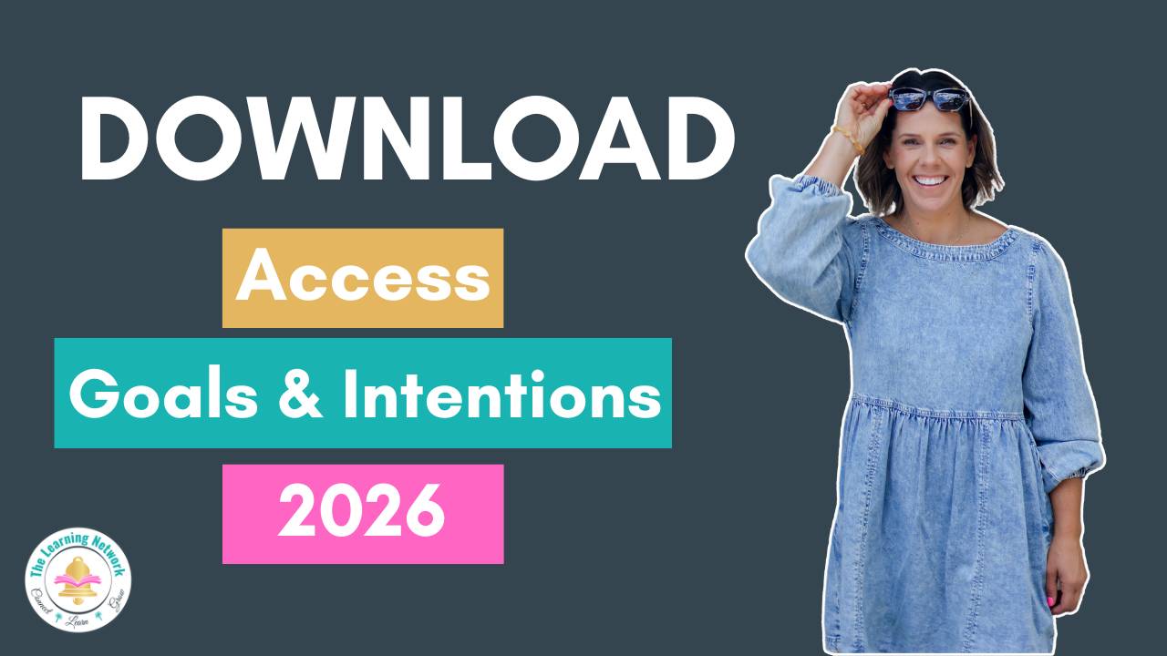 2026 Goals & Intentions Booklet