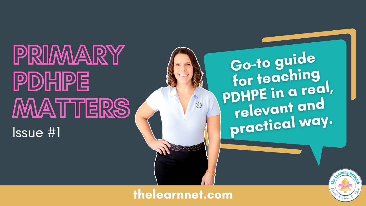 2025 PDHPE Resource for Primary Teachers | Free Magazine Download