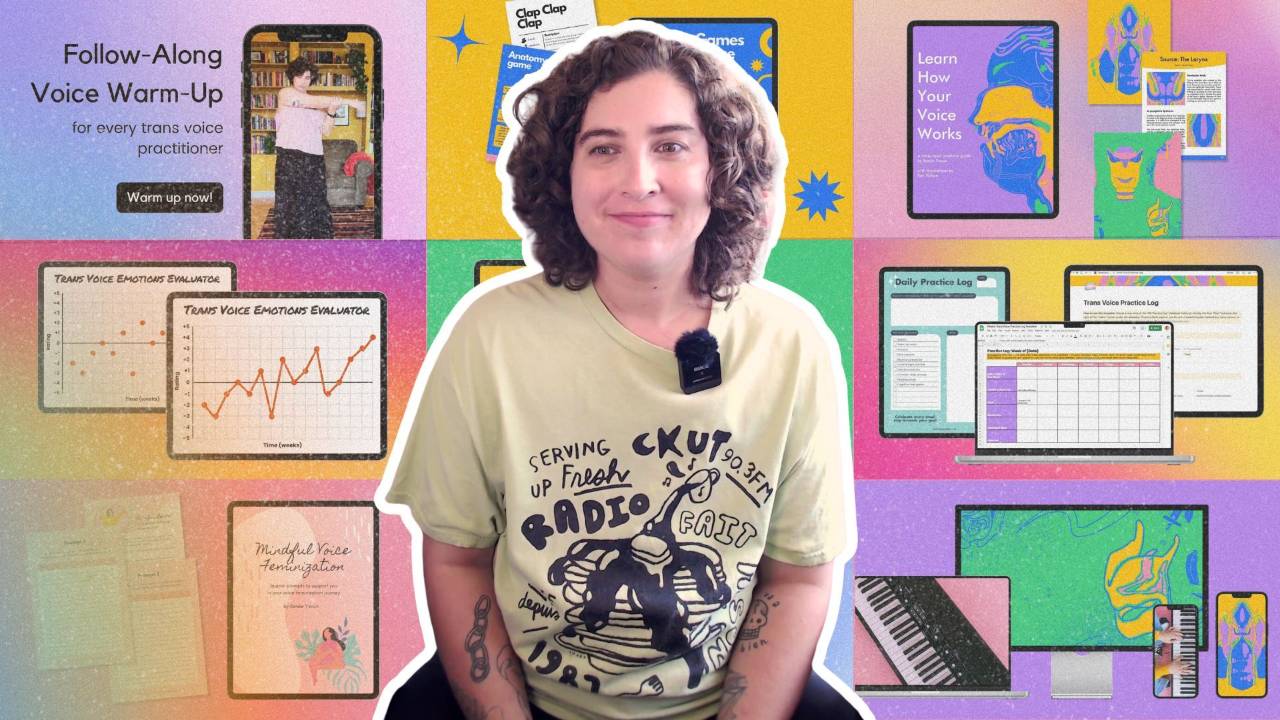 My favourite trans voice resources in my freebies library!