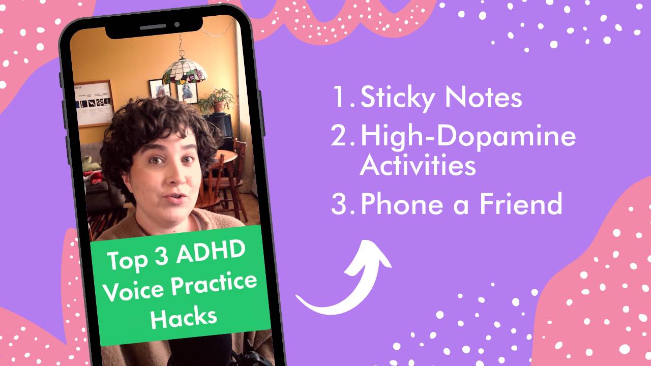 ADHD Trans Voice Practice Hacks: Find Consistency with These 3 Tricks!