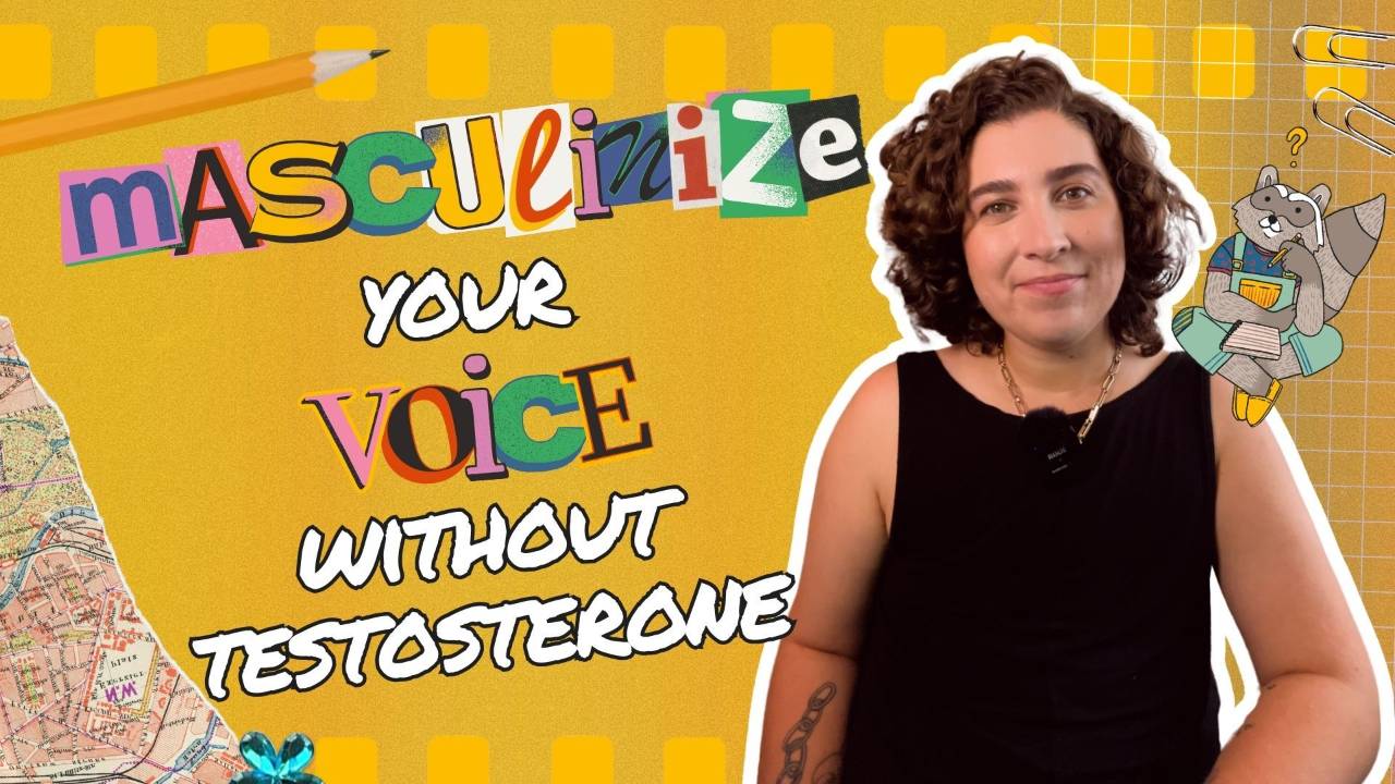 Final Reminder: Last Day to Get Into My Live Transmasc Voice Course