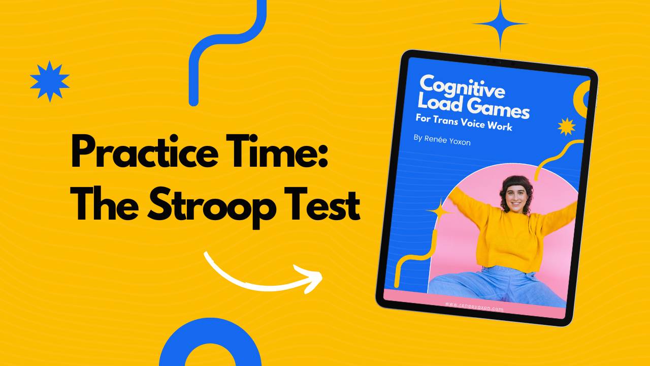 Trans Voice: The Stroop Test