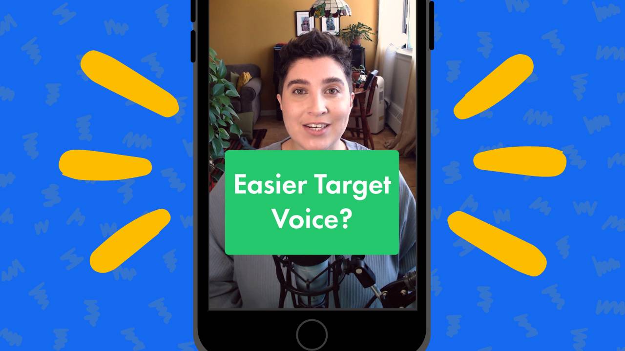 Trans Voice: Moving towards an easier target voice