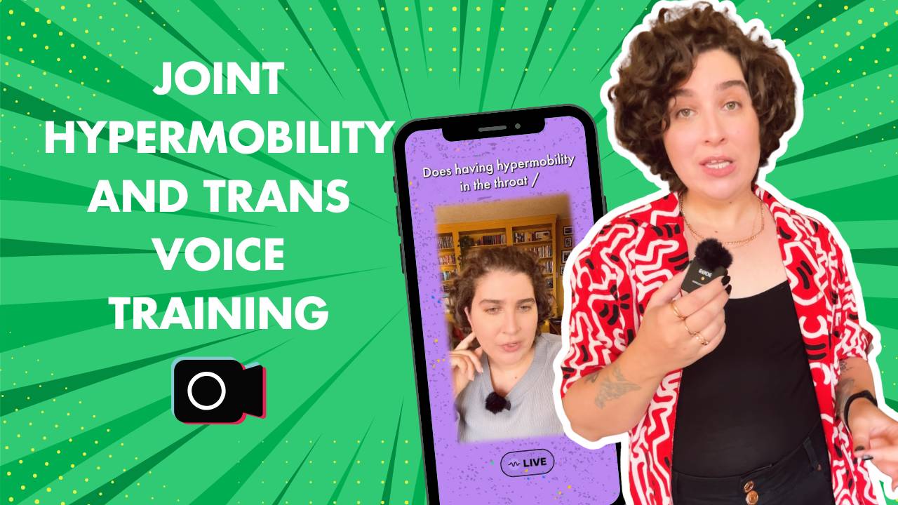 The Benefits of Voice Training for People with Joint Hypermobility