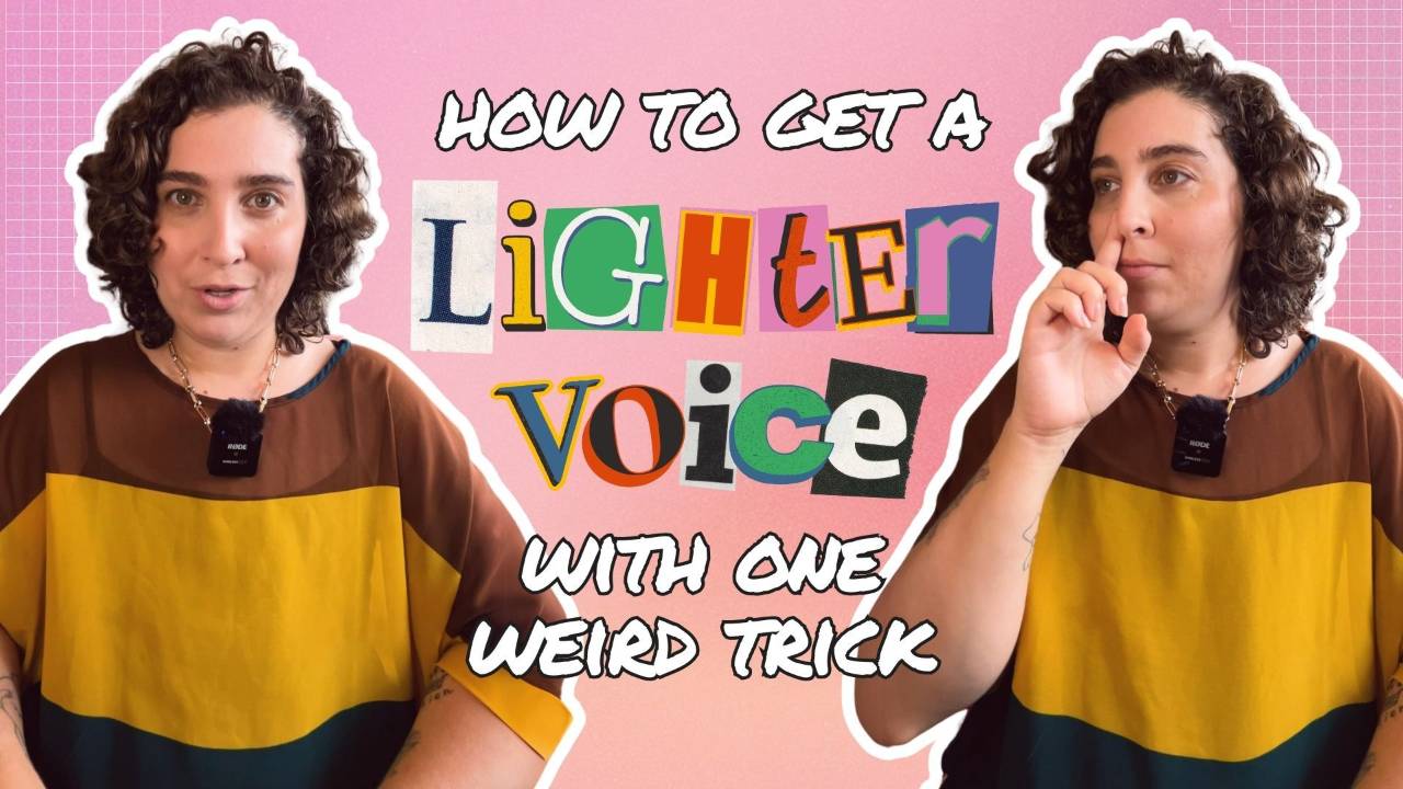 Unlock a Lighter, Thinner Speaking Voice with This Simple Trick