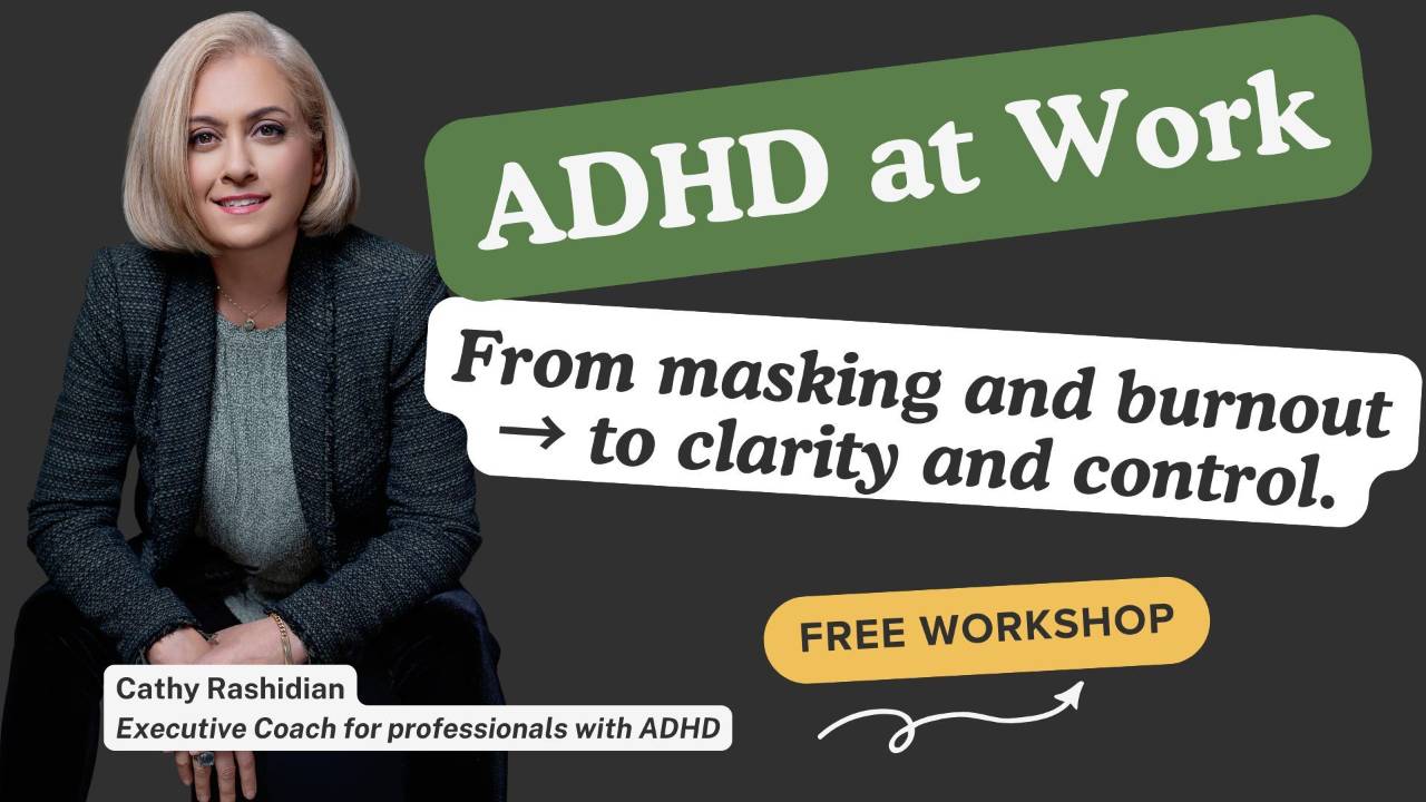 Finally Take Charge of ADHD at Work | Workshop for Professionals