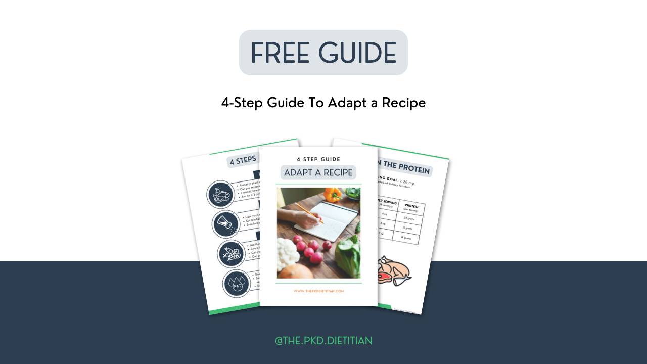 Adapt A Recipe Guide