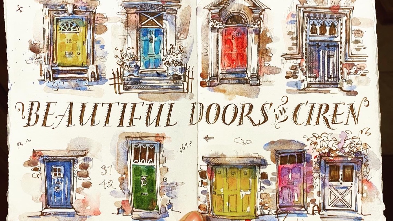 Illustrate your Travels 1: Windows and Doors