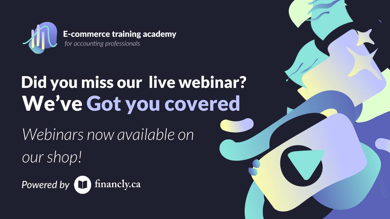 e-commerce training webinars for accounting professionals