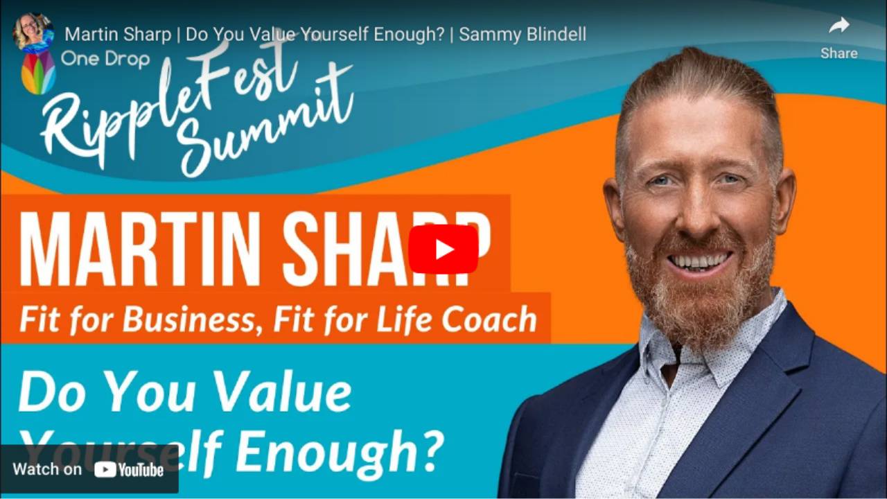 Featured in The One Drop Movement Do You Value Yourself Enough?