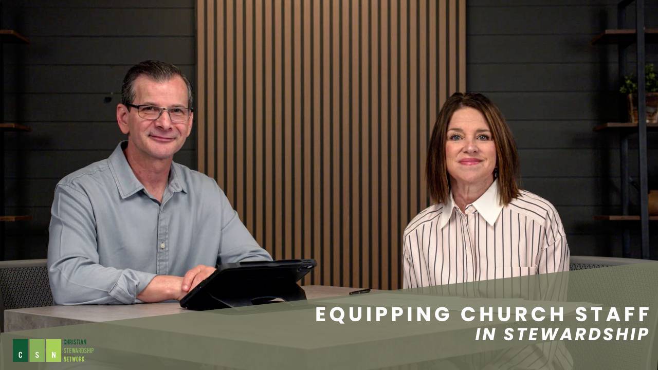 Equipping Church Staff in Stewardship