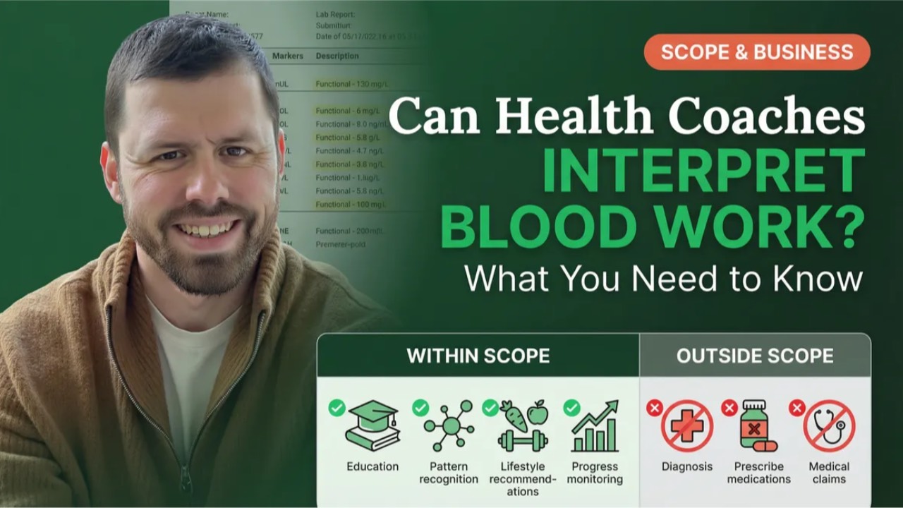 Can Health Coaches Interpret Blood Work?