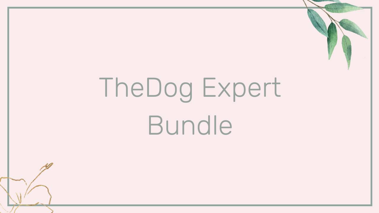 The Dog Expert Bundle