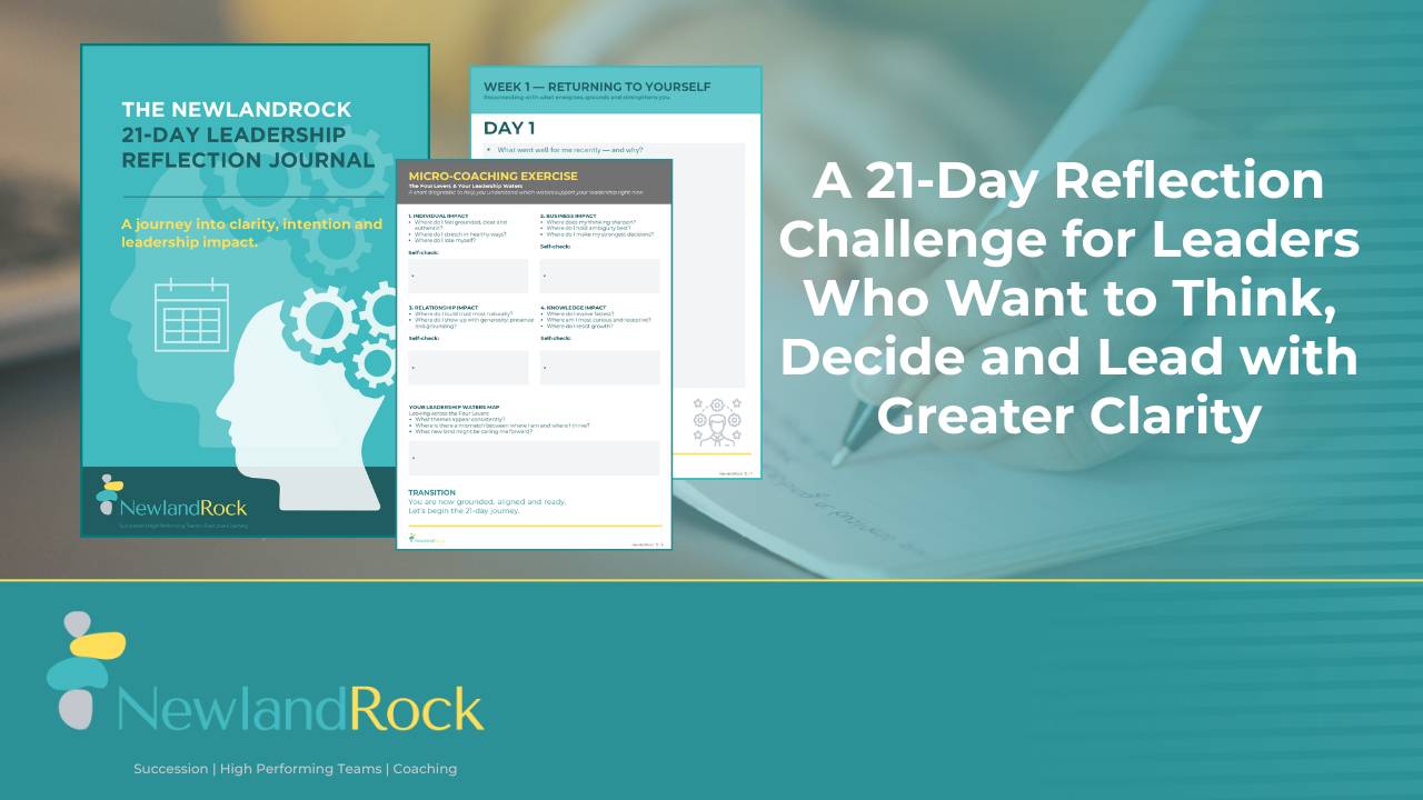 21-Day Reflection Challenge for Leaders