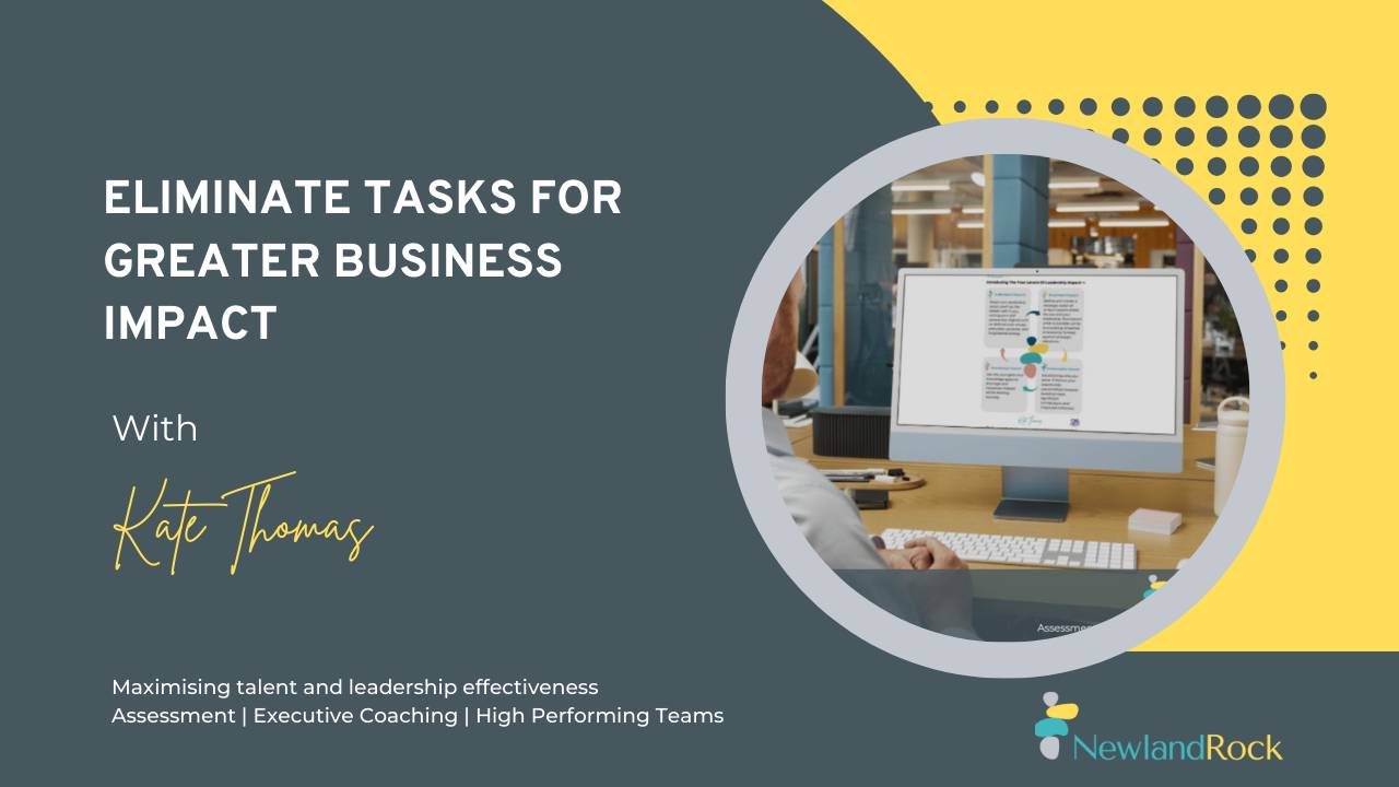 Eliminate Tasks for Greater Business Impact