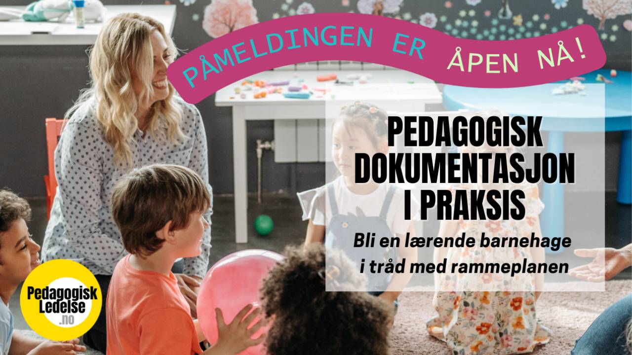 Pedagogisk dokumentasjon i praksis