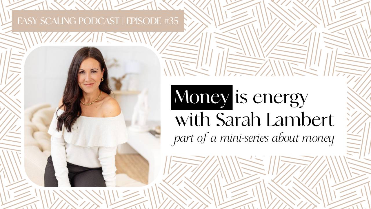 Money | Money is energy with Sarah Lambert