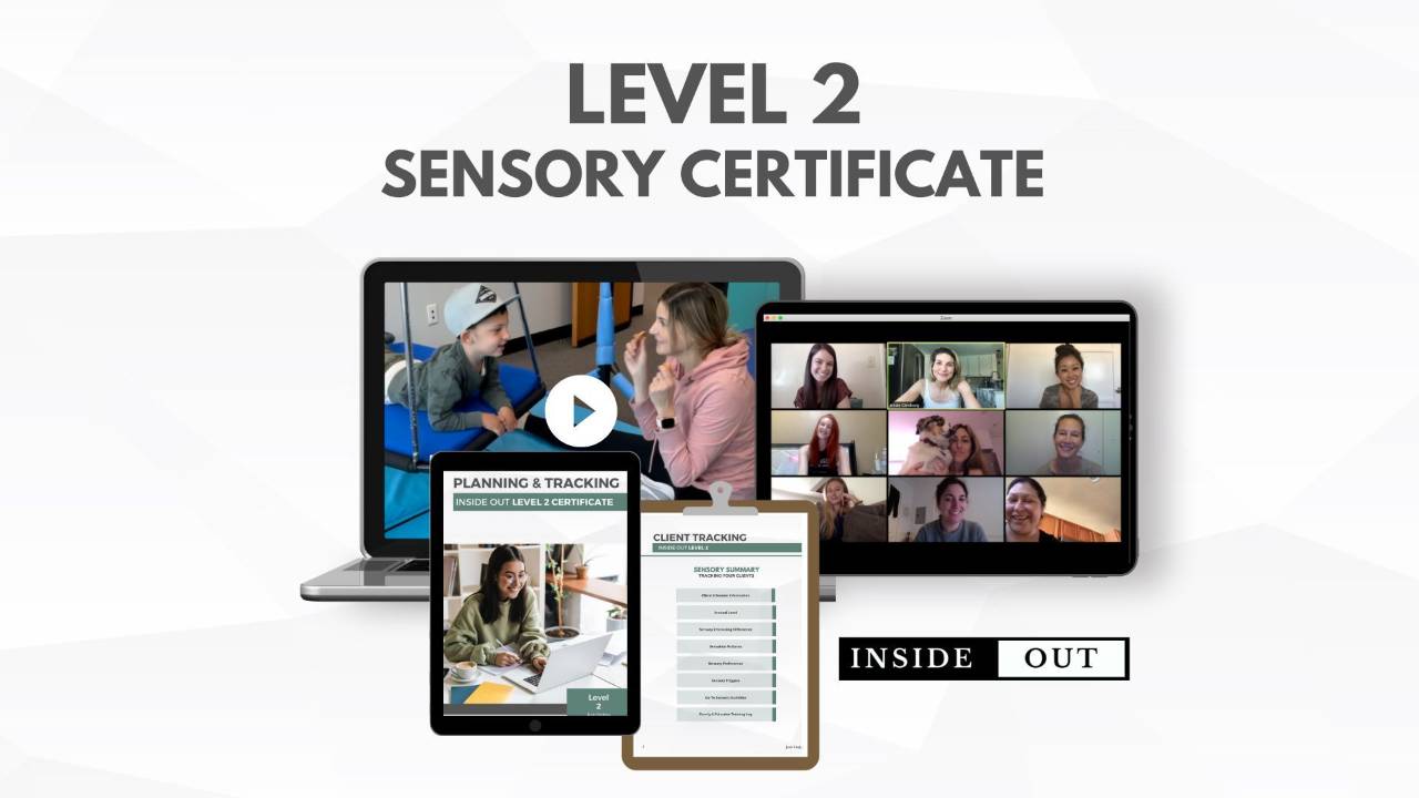 Level 2 Sensory Certificate Course Live