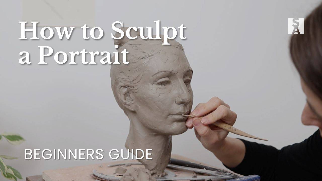 How to Sculpt the Portrait in Clay (timelapse video)