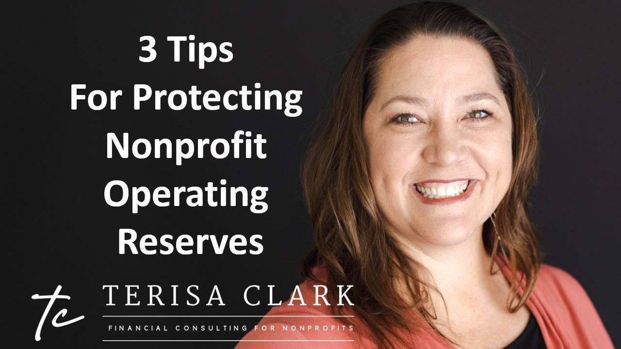 3 Tips for Protecting Nonprofit Operating Reserves