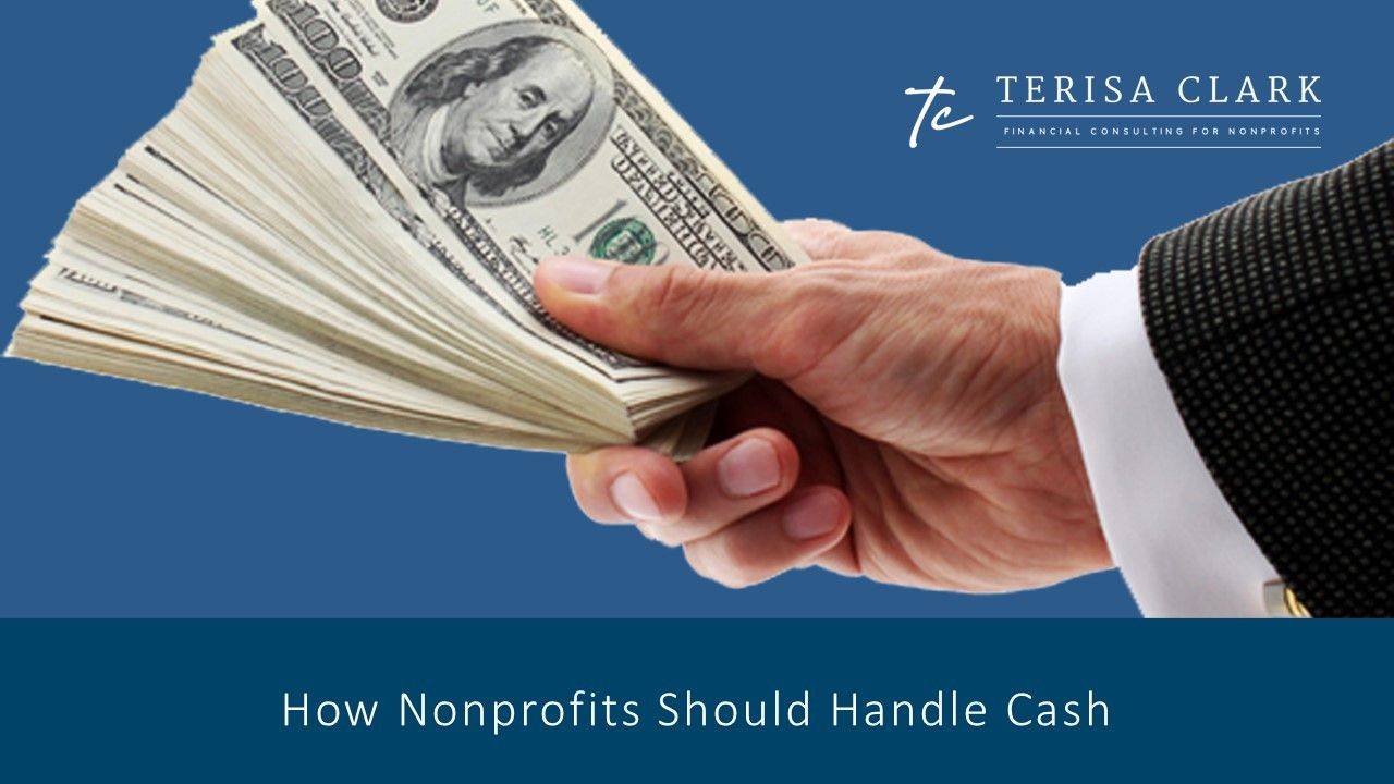 How Nonprofits Should Handle Cash