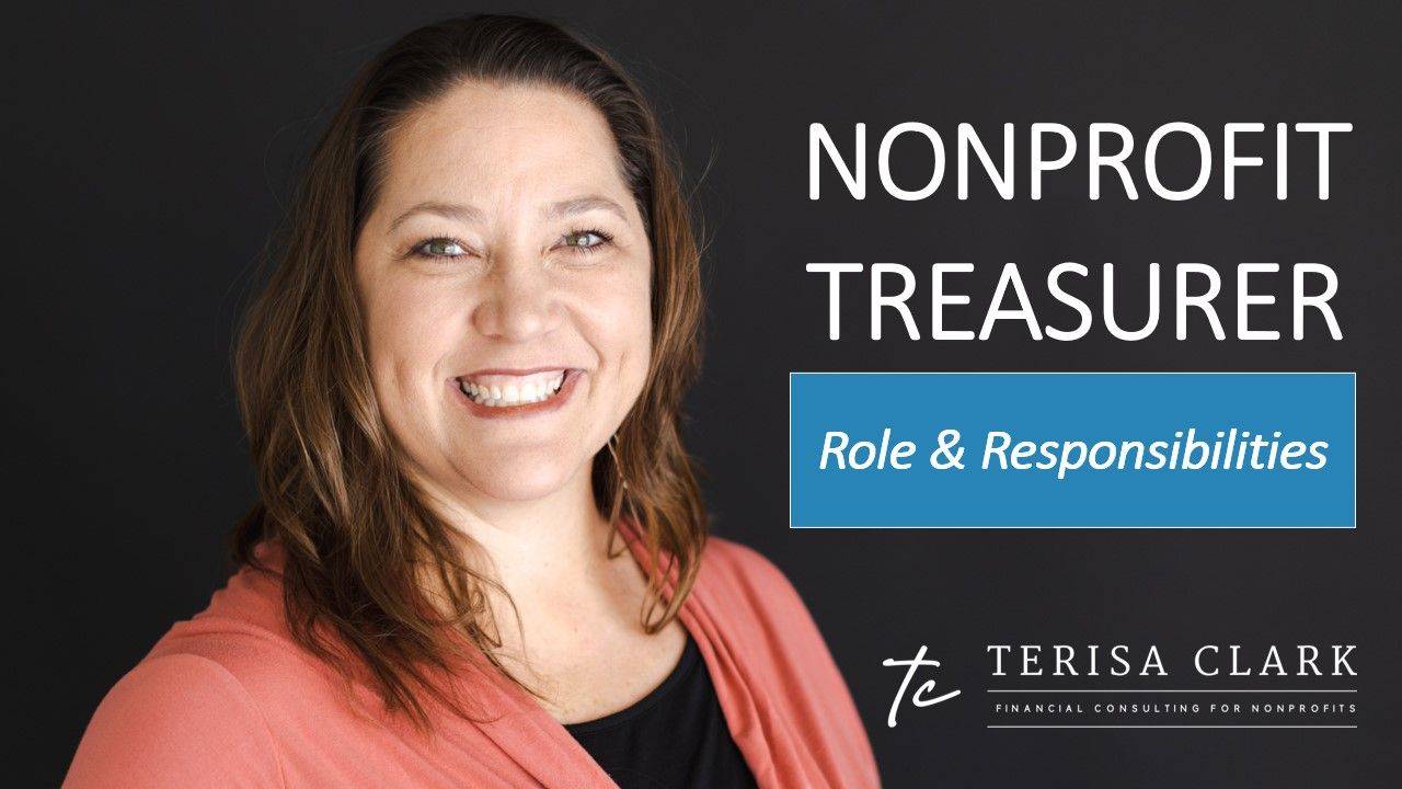 Nonprofit Treasurer Role & Responsibilities