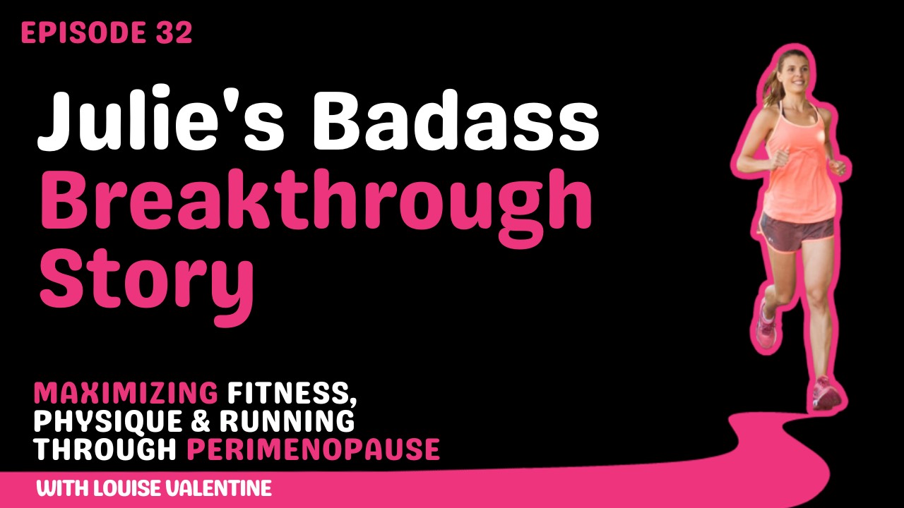 Client Success Story When Perimenopause Hits Early For A Female Runner