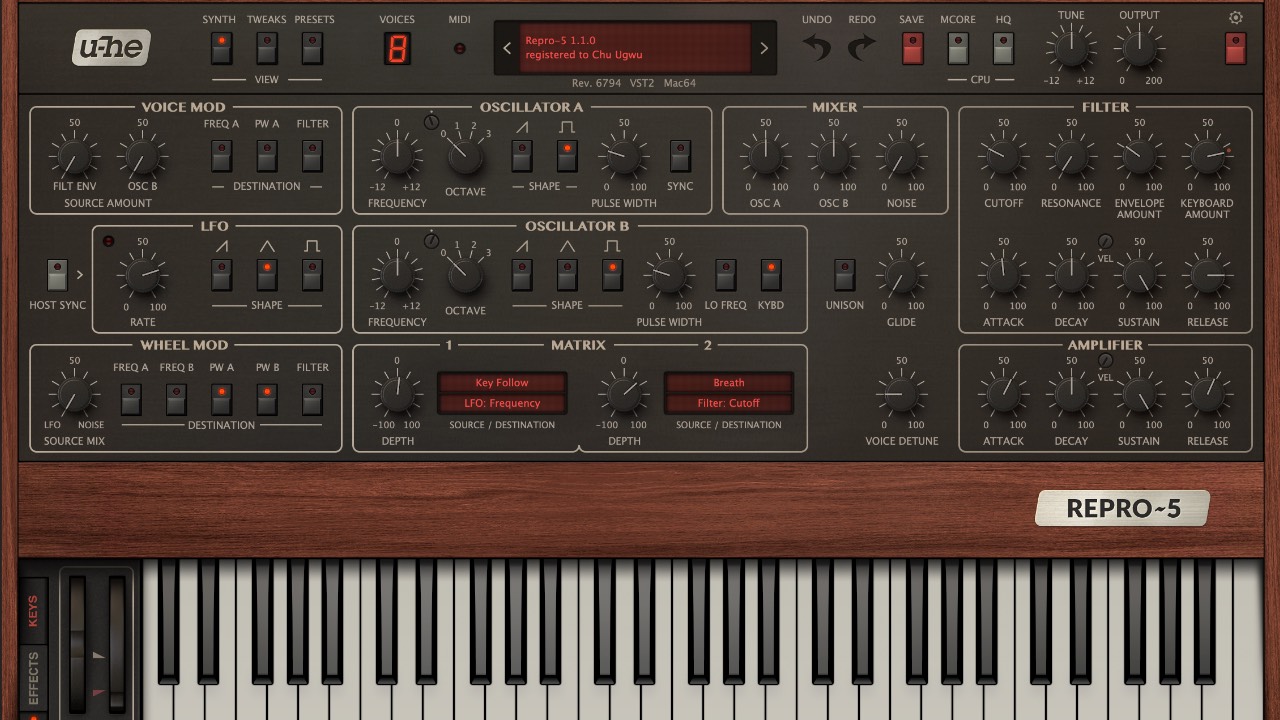 Repro: My Favorite VST