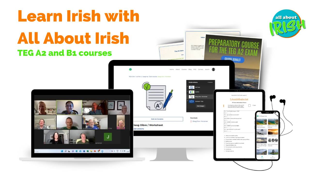 Lower Intermediate (B1) Irish Language course