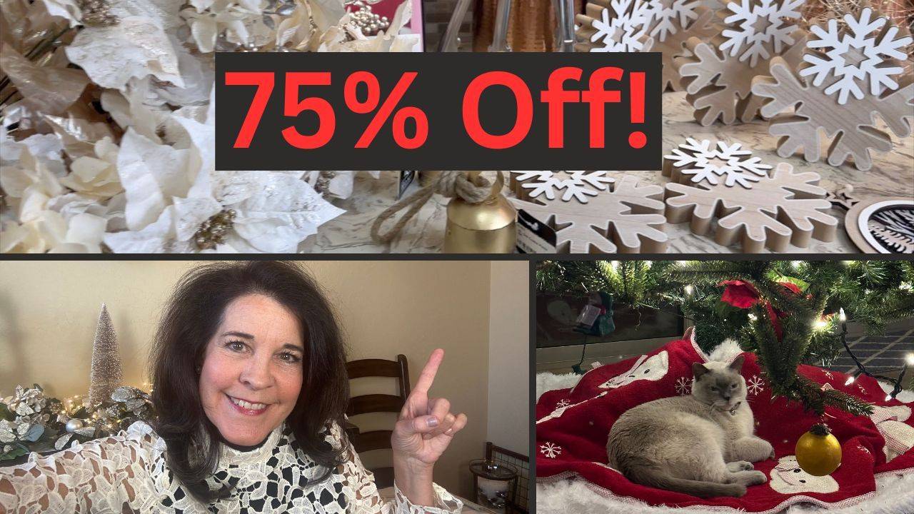 Week After Christmas 75% Off Shopping Haul On Christmas Decor and More