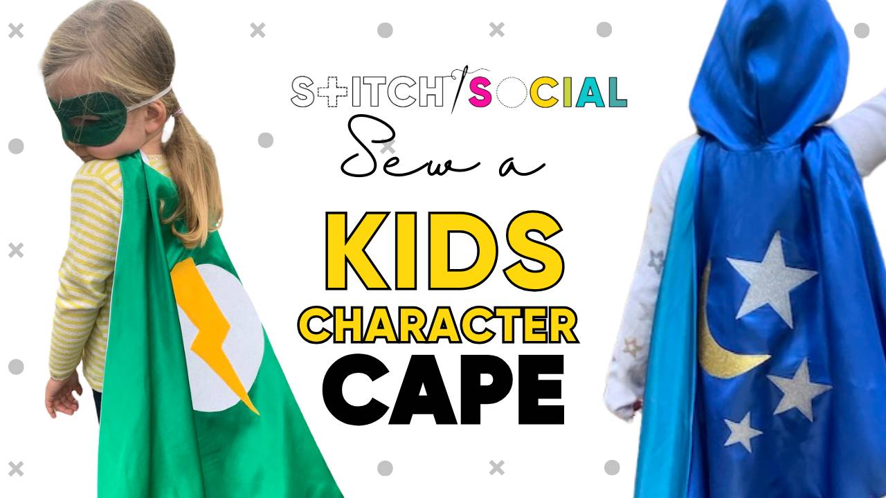 TUTORIAL: Sew a Kids Character Cape