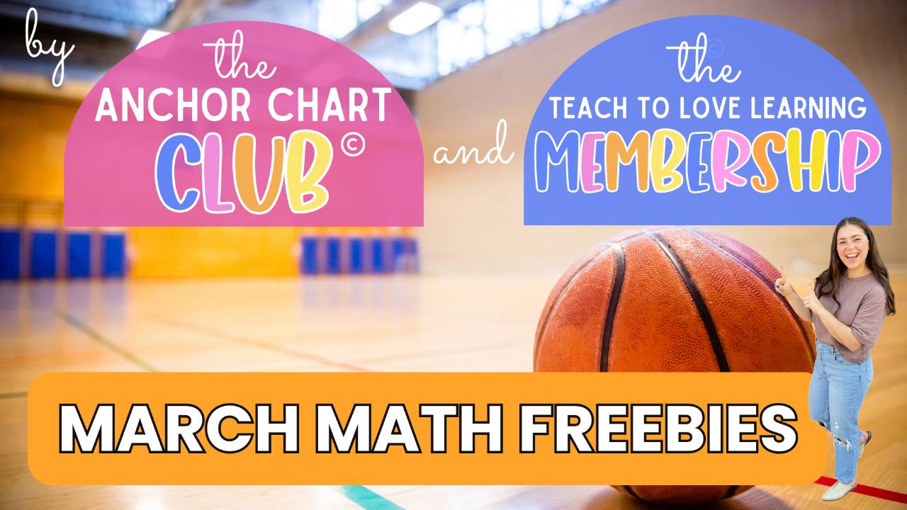 March Math Freebies Sign Up