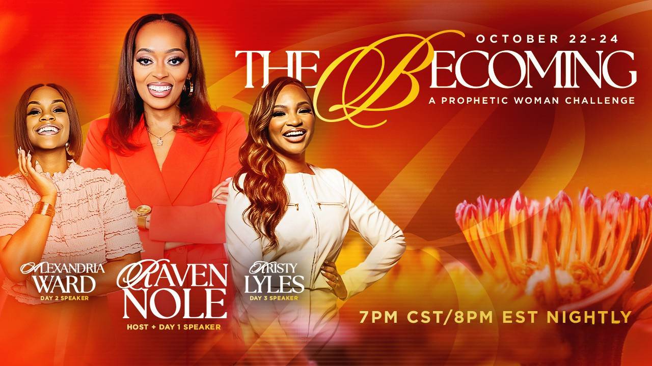 Becoming A Prophetic Women | 3-Day Free Challenge by Raven C Nole