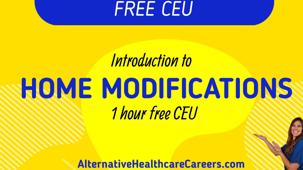 Free CEU Home Modification Course