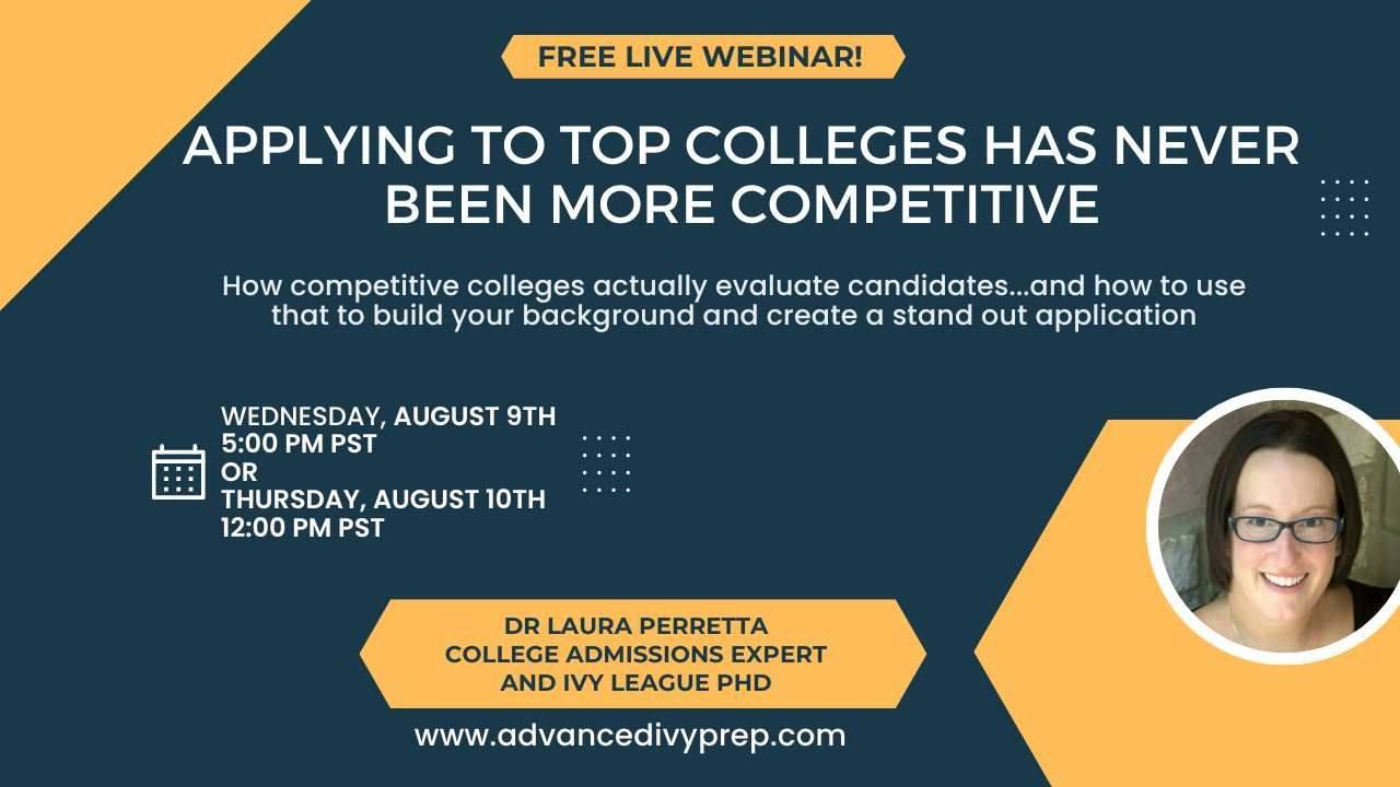 Conquering College Admissions Replay