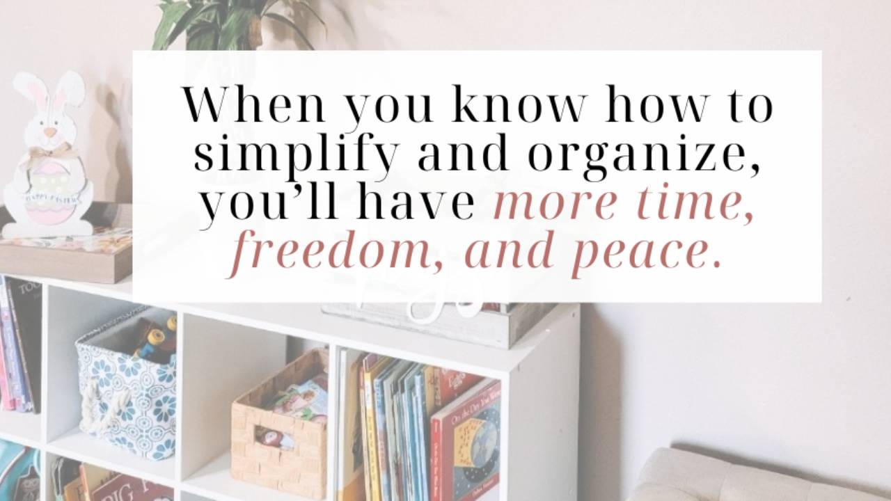 Simplify Organize and Thrive Links