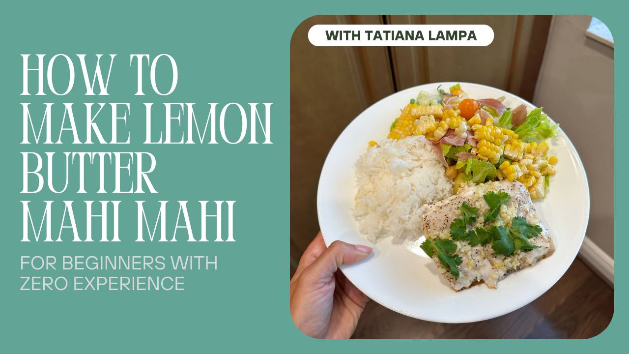 How to Make a 15 minute Lemon Butter Mahi Mahi