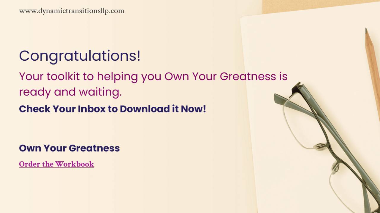 Own Your Greatness Toolkit