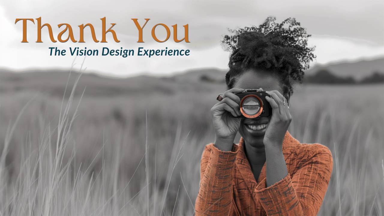 Thank You Page for Vision Boarding Event
