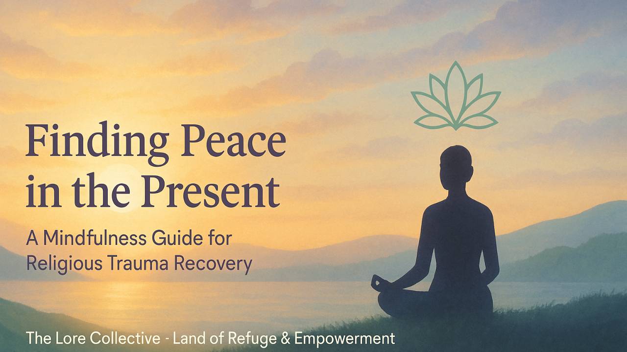 Finding Peace: Mindfulness Guide for Ex-JW & Religious Trauma