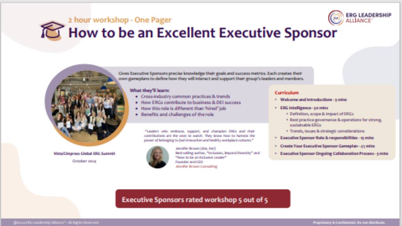 Executive Sponsor Training