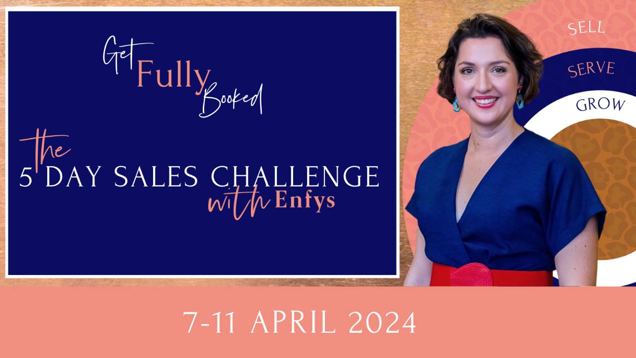 Get Fully Booked - The 5 Day Sales Challenge with Enfys