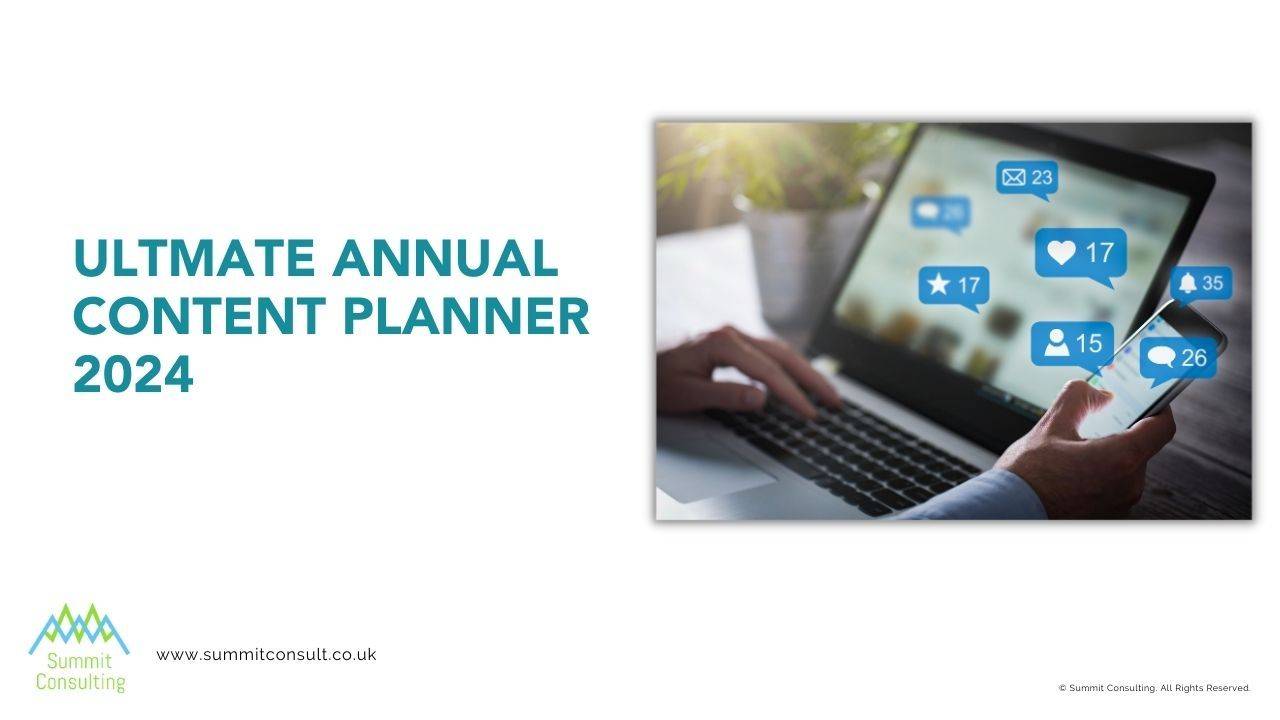 Ultimate Content and Social Media Calendar 2024