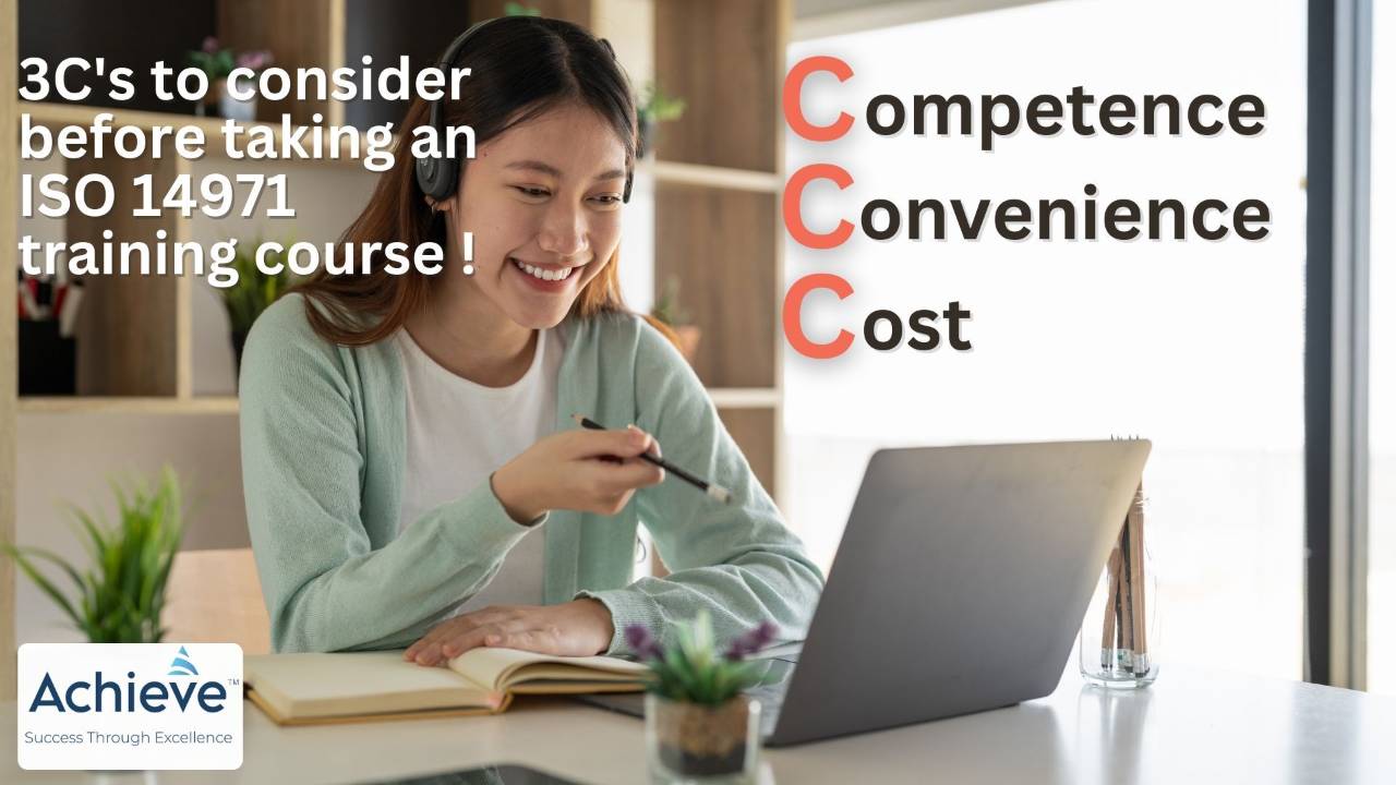 ISO 14971 Training Certification Courses