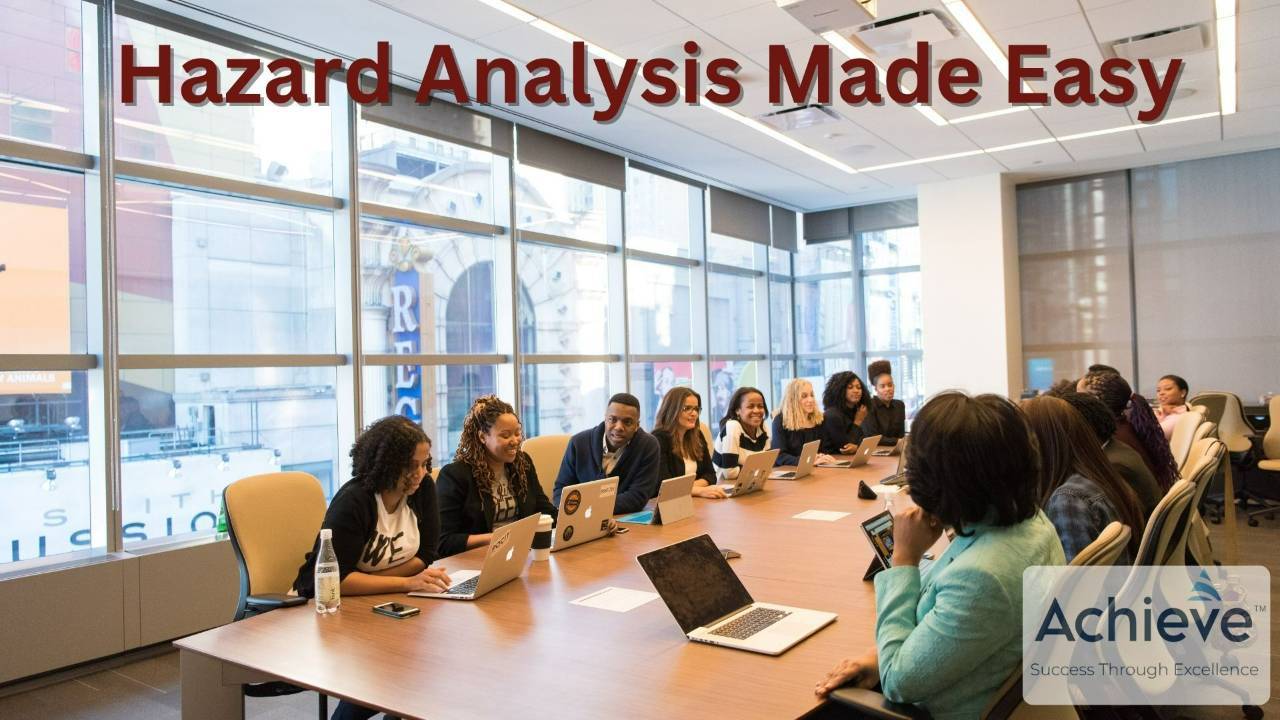 Hazard Analysis Made Easy Webinar on ACHIEVE