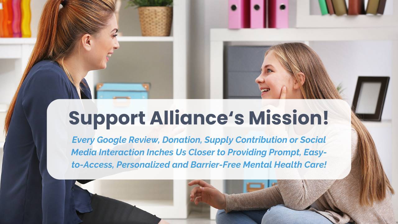 Support Our Mission at Alliance Counseling Associates!